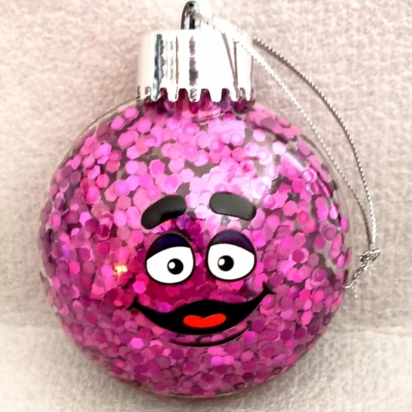 McDonald's | Holiday | Mcdonalds Glitter Grimace Christmas Ball ...